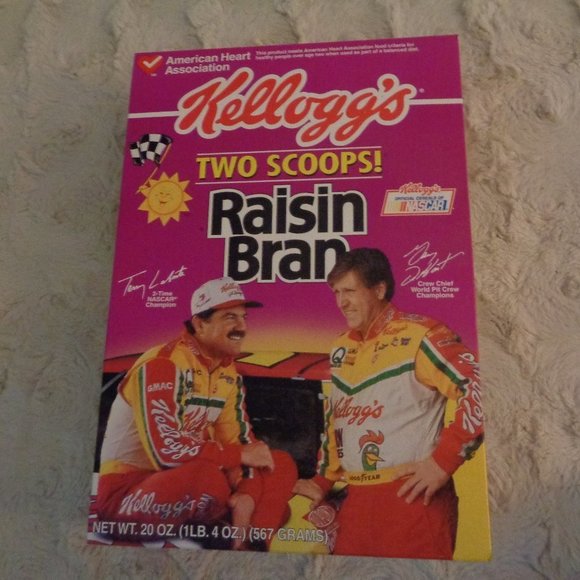 Nascar | Other | Vintage Terry Labonte Raisin Bran Cereal Box | Poshmark